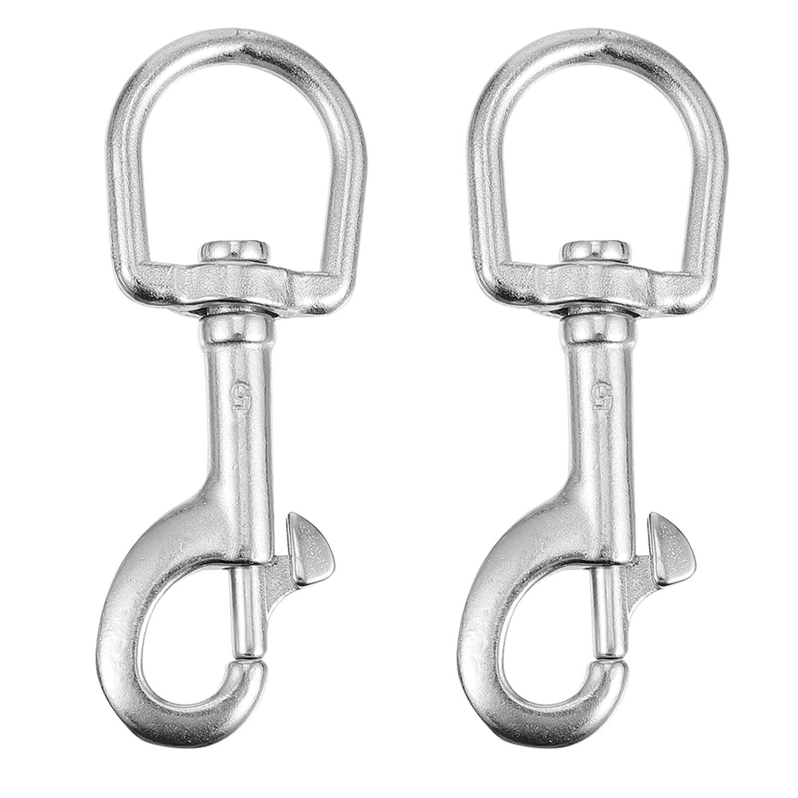Trigger Hook,2Pcs Stainless Steel Diving Equipment Swivel Eye Bolt Snap ...