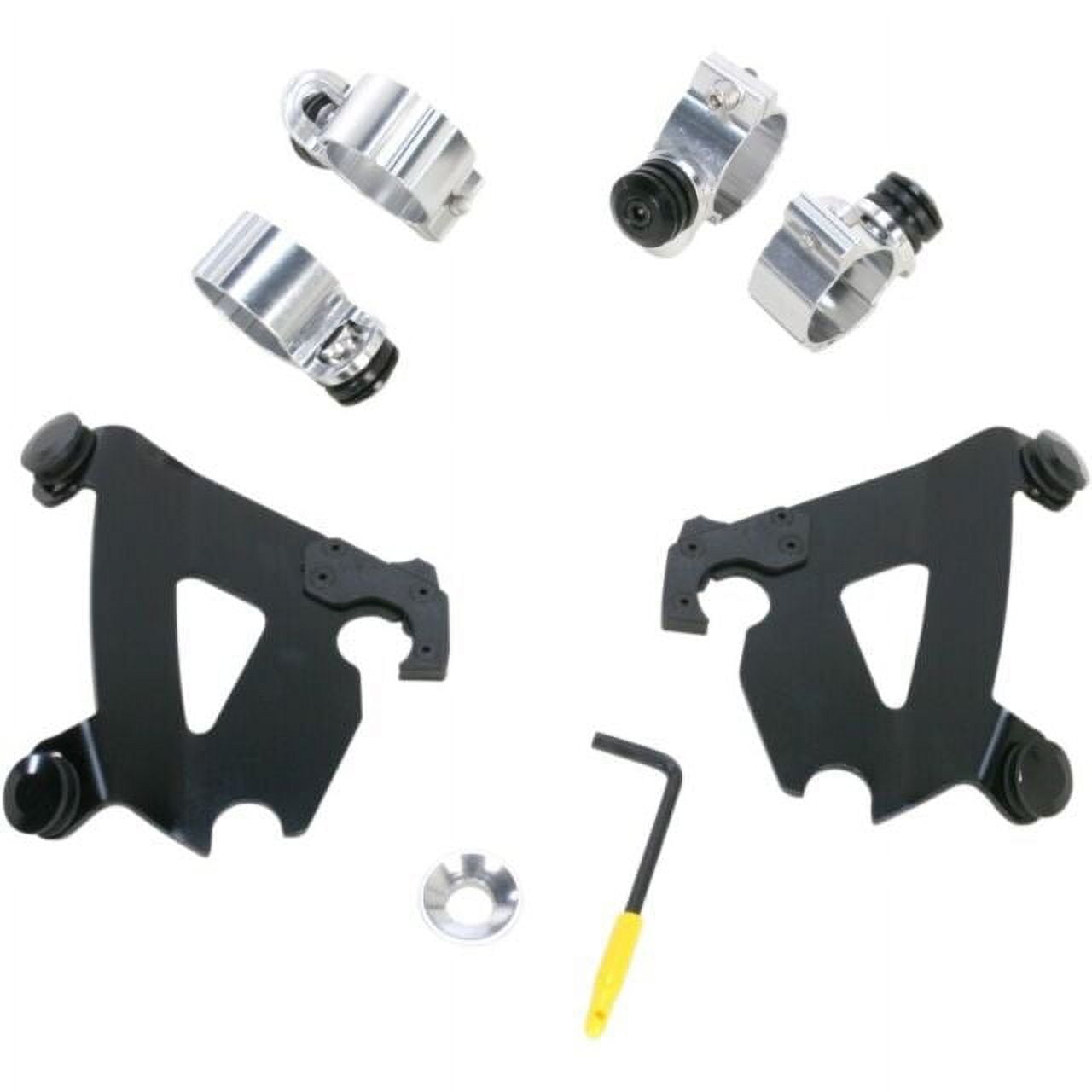 Trigger-Lock Mount Kit for Cafe Fairing, Black - Walmart.com