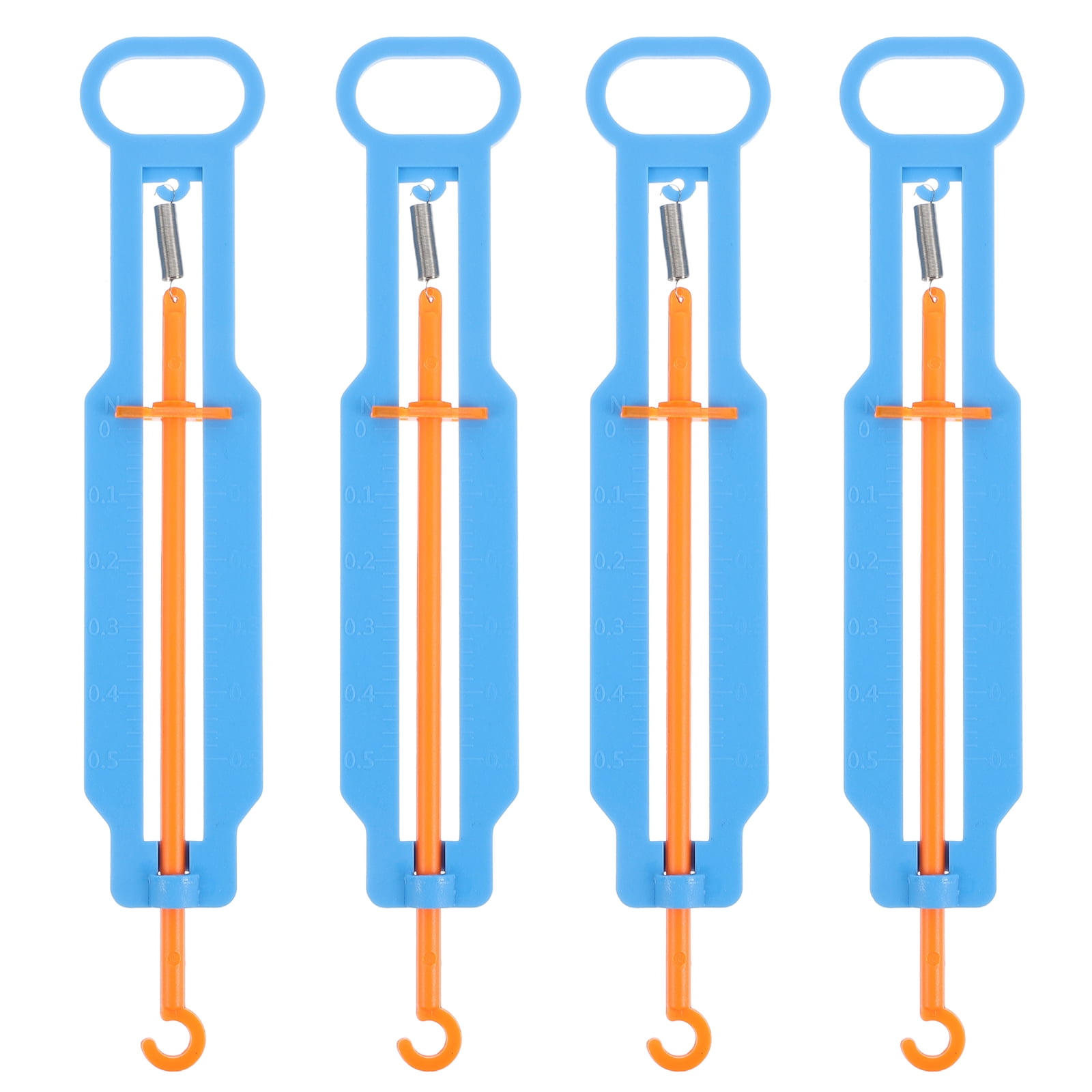 Trigger Pull Scale,4 Sets Spring Balance Scale Plastic Spring Scale DIY ...