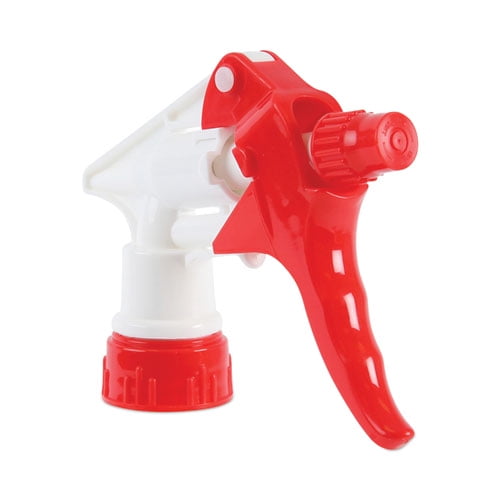 Trigger Sprayer 250, 8" Tube, Fits 16-24 Oz Bottles, Red/white, 24 ...