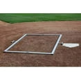 Trigon Sports Foldable Template, softball batter's box.3' x 6’ heavy ...