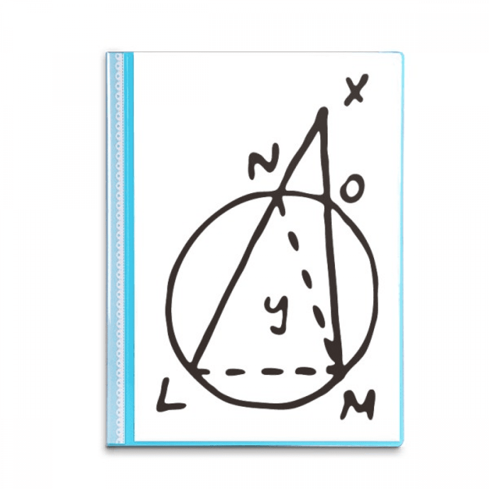 Trigonometric Mathematics Vector Illustration Book Sheet Protectors ...