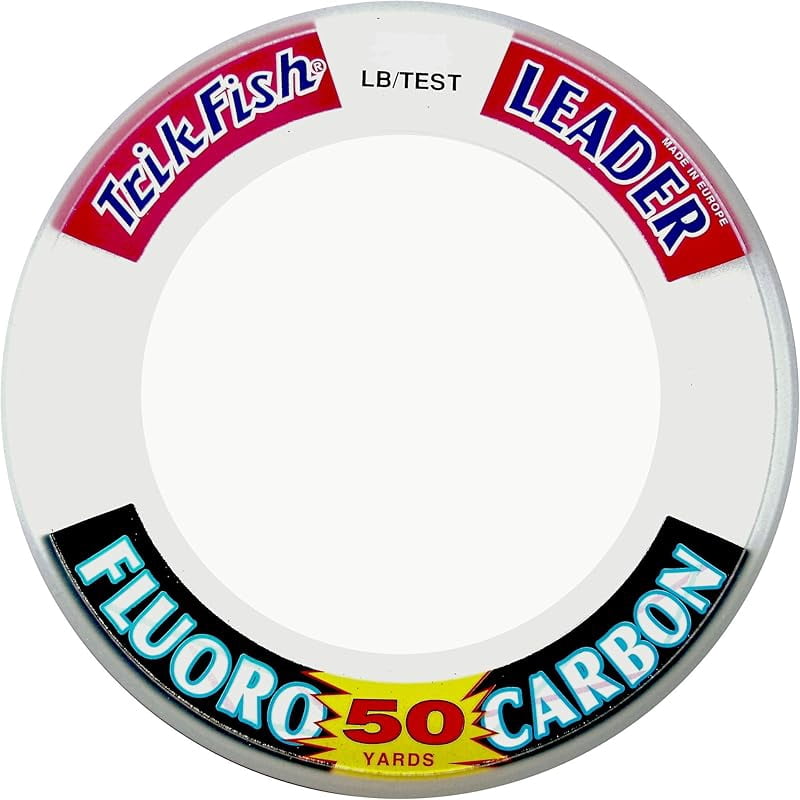 TrikFish Fluorocarbon Leader Fishing Line - Trik Fish Leader Material ...