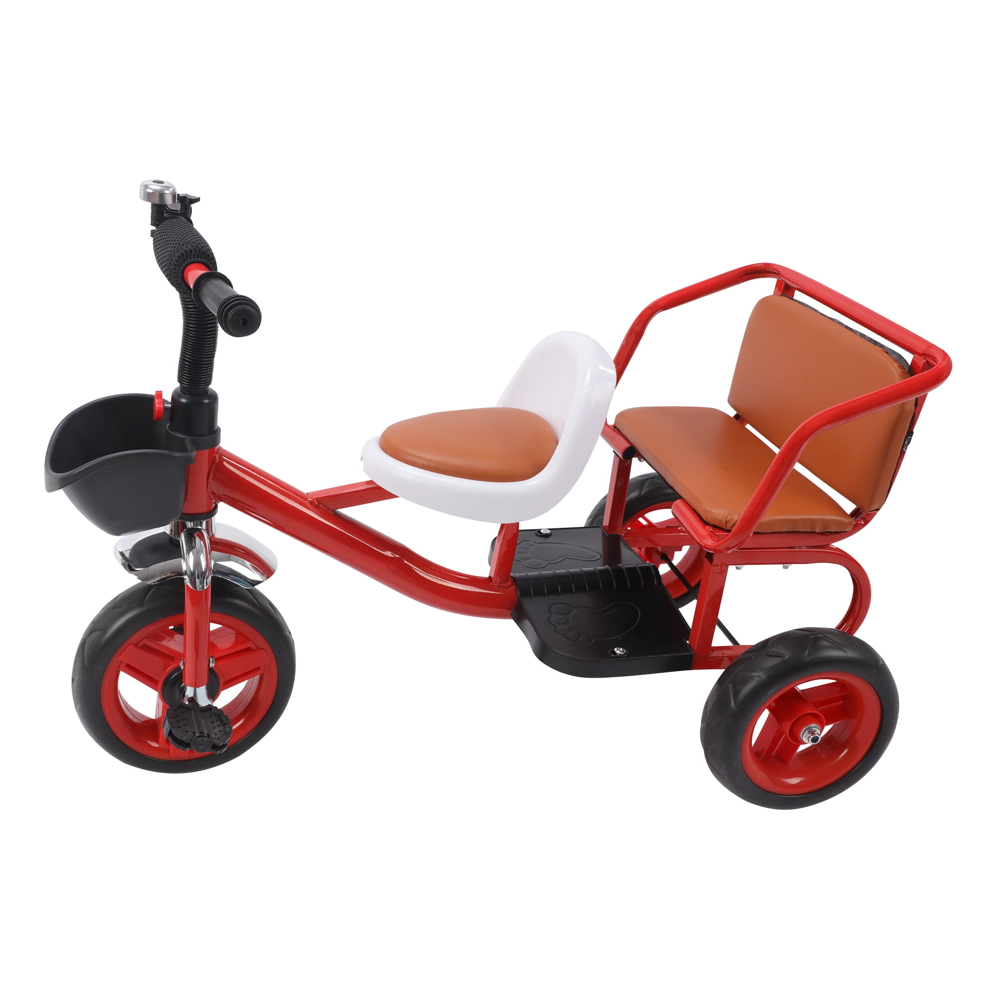 Trike Kids Tricycle for Ages 3+ Beginner Riders with Front Basket and ...