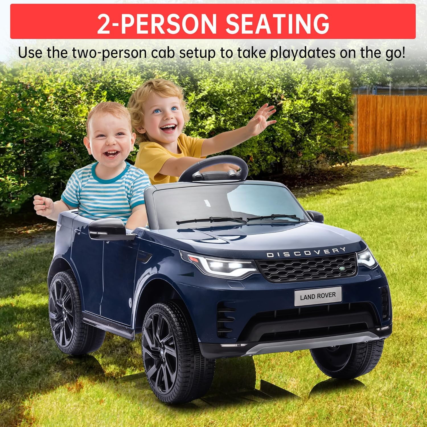 Trilenars 12V Electric Car,Children Ride On Toy with Parental Remote ...
