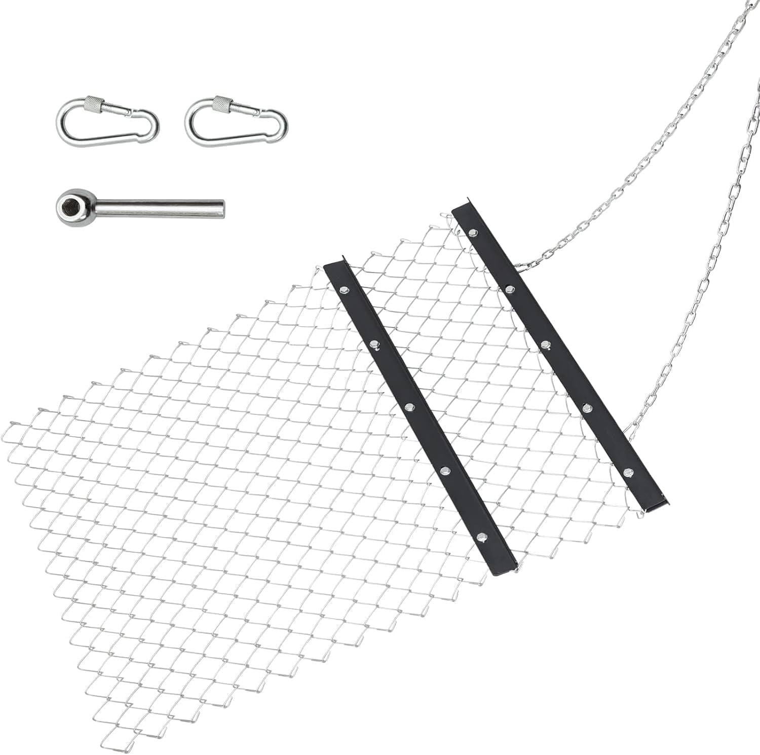 Trilenars 4' x 3' Drag Harrow,ATV Chain,UTV Drag Grader,Tractor ...