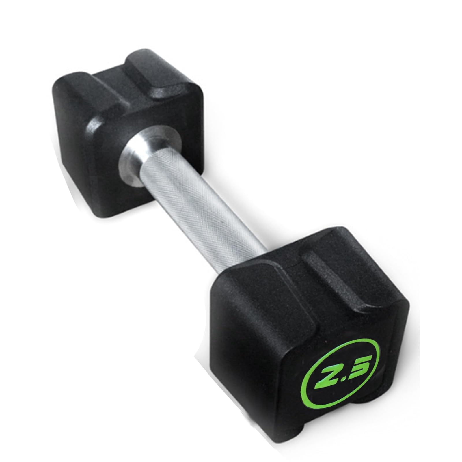 Trilenars Cast Iron Dumbbells, Coated Square Exercise Dumbbells Hand ...