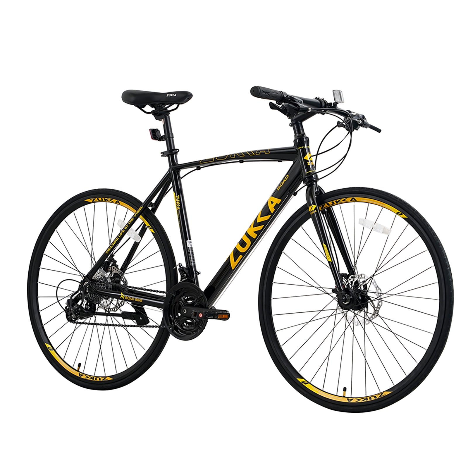 Trilenars Hybrid Bike, 21 Inch Aluminium Frame with 700C Wheel, 24 ...