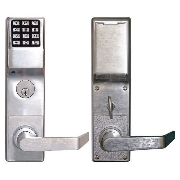 Trilogy Electronic Lock,Brushed Chrome,12 Button DL4500DBL US26D ...