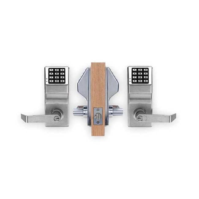 Trilogy Electronic Lock,Satin Chrome,12 Button DL5200 US26D - Walmart.com