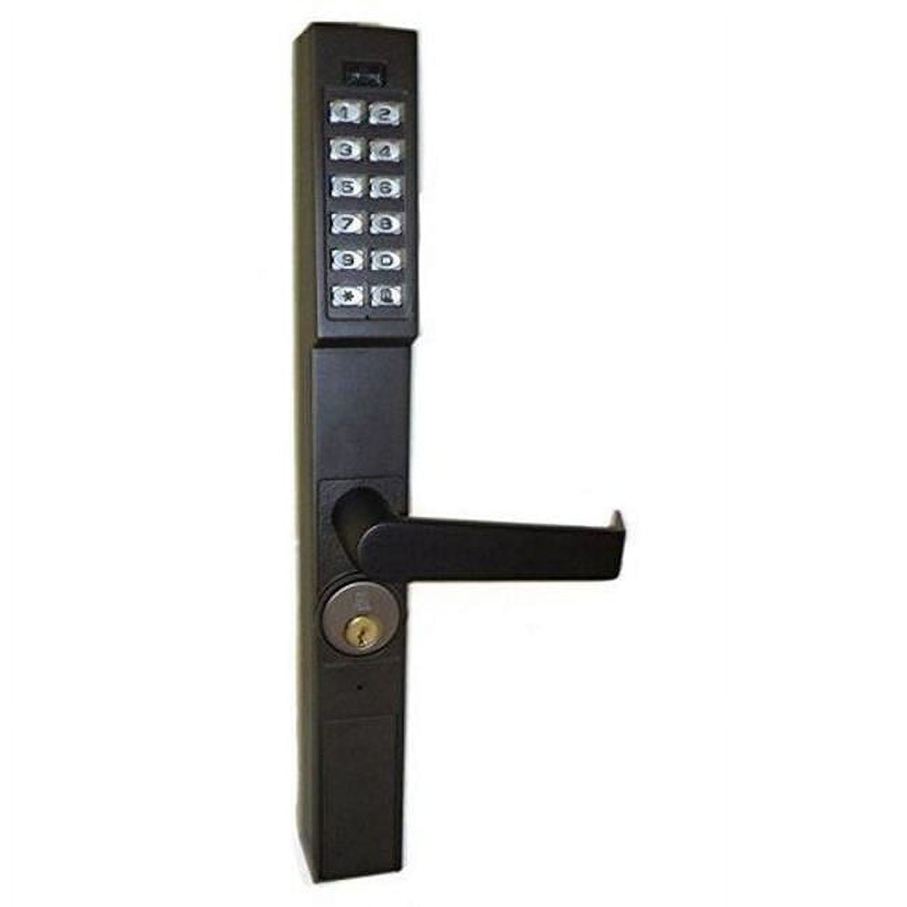 Trilogy Narrow Stile Digital Lever Lock, Oil Rubbed Bronze Finish ...