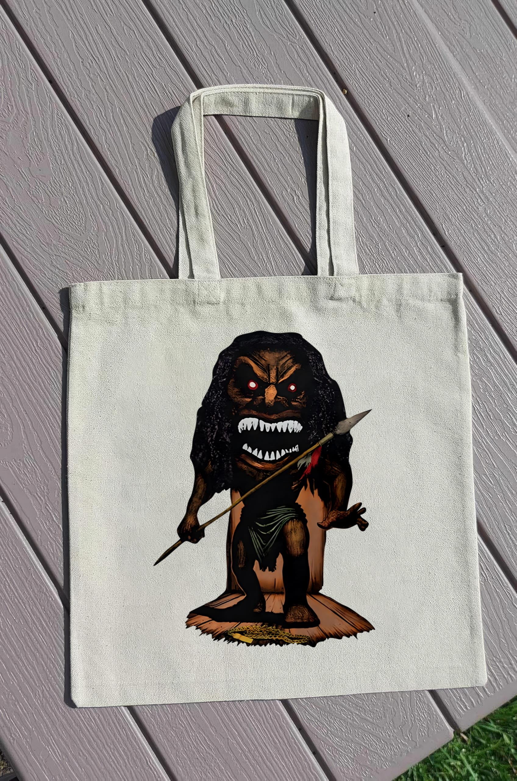 Trilogy Of Terror Bag Zuni Doll Tote Bag 70s Horror Tote Bags Scary ...