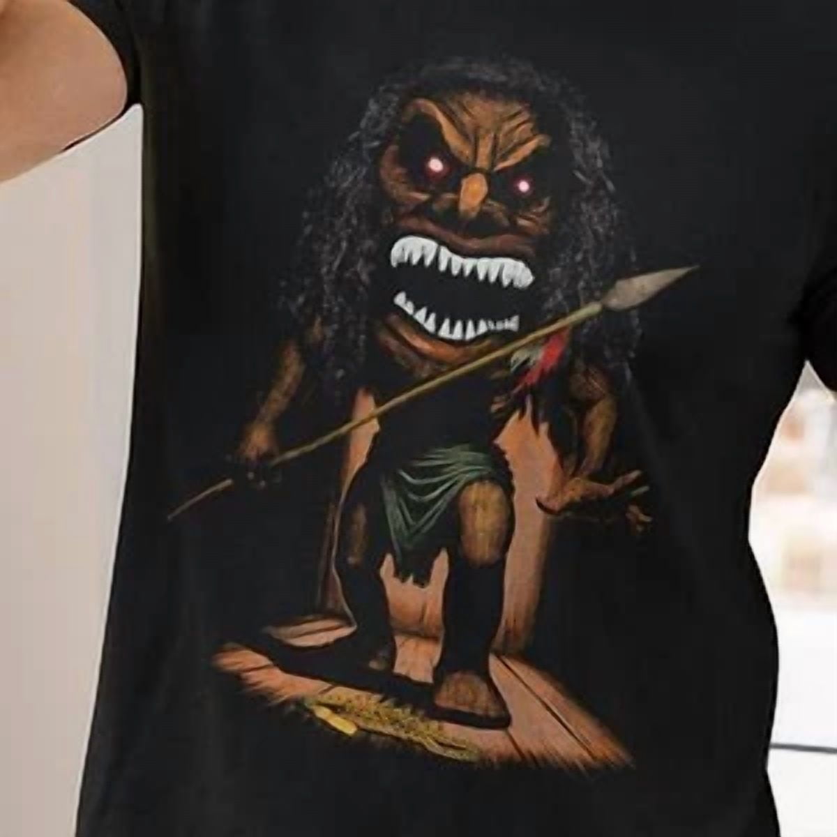 Trilogy Of Terror Shirt Zuni Doll T-Shirt 70s Horror T-Shirts Scary ...