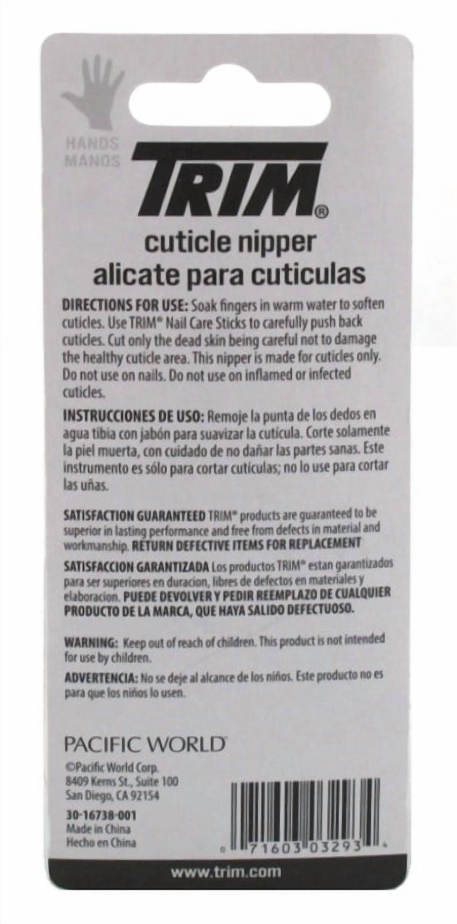 Trim Easy Hold Cuticle Nipper Assorted Color, 1 Ea.. - Walmart.com