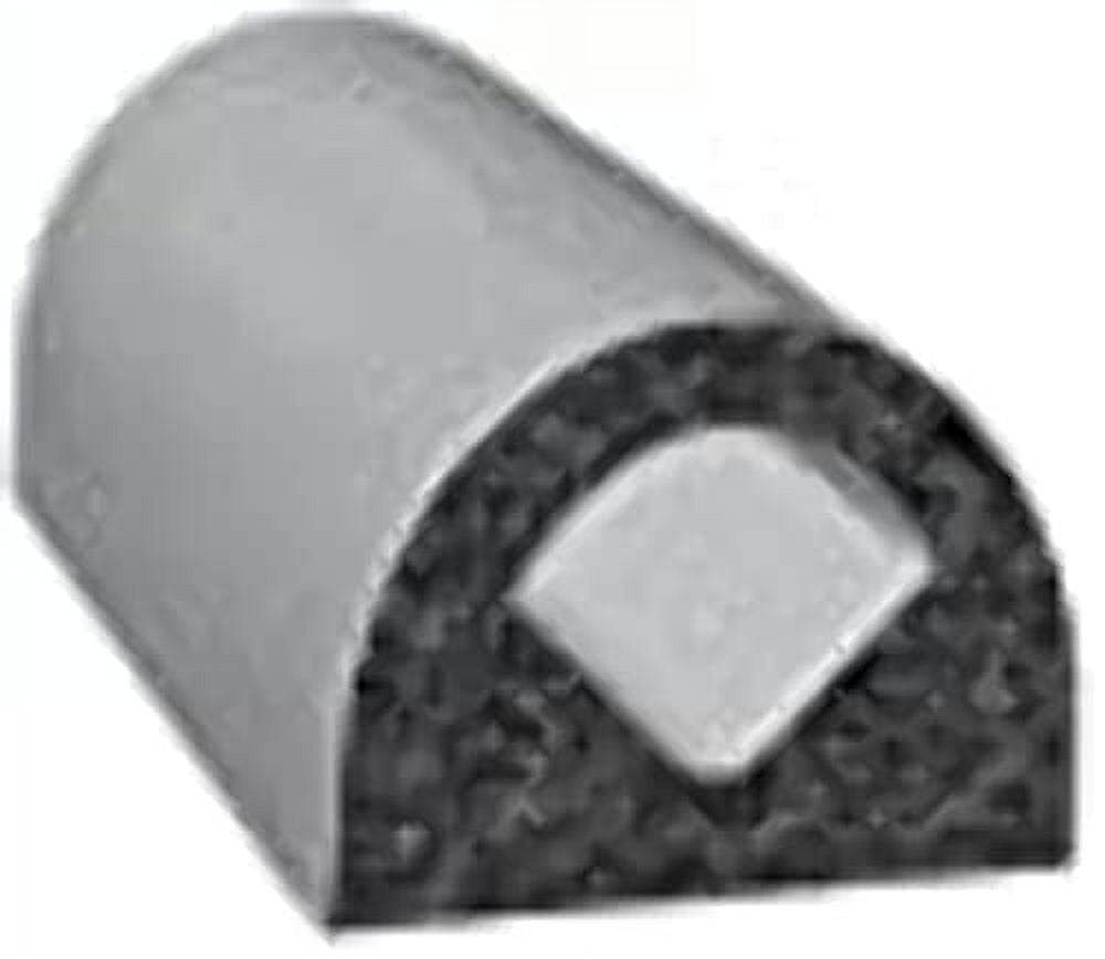 Trim Lok T4L-X109HT50 50 ft. EPDM Sponge D-Shaped Rubber Seal with PSA ...