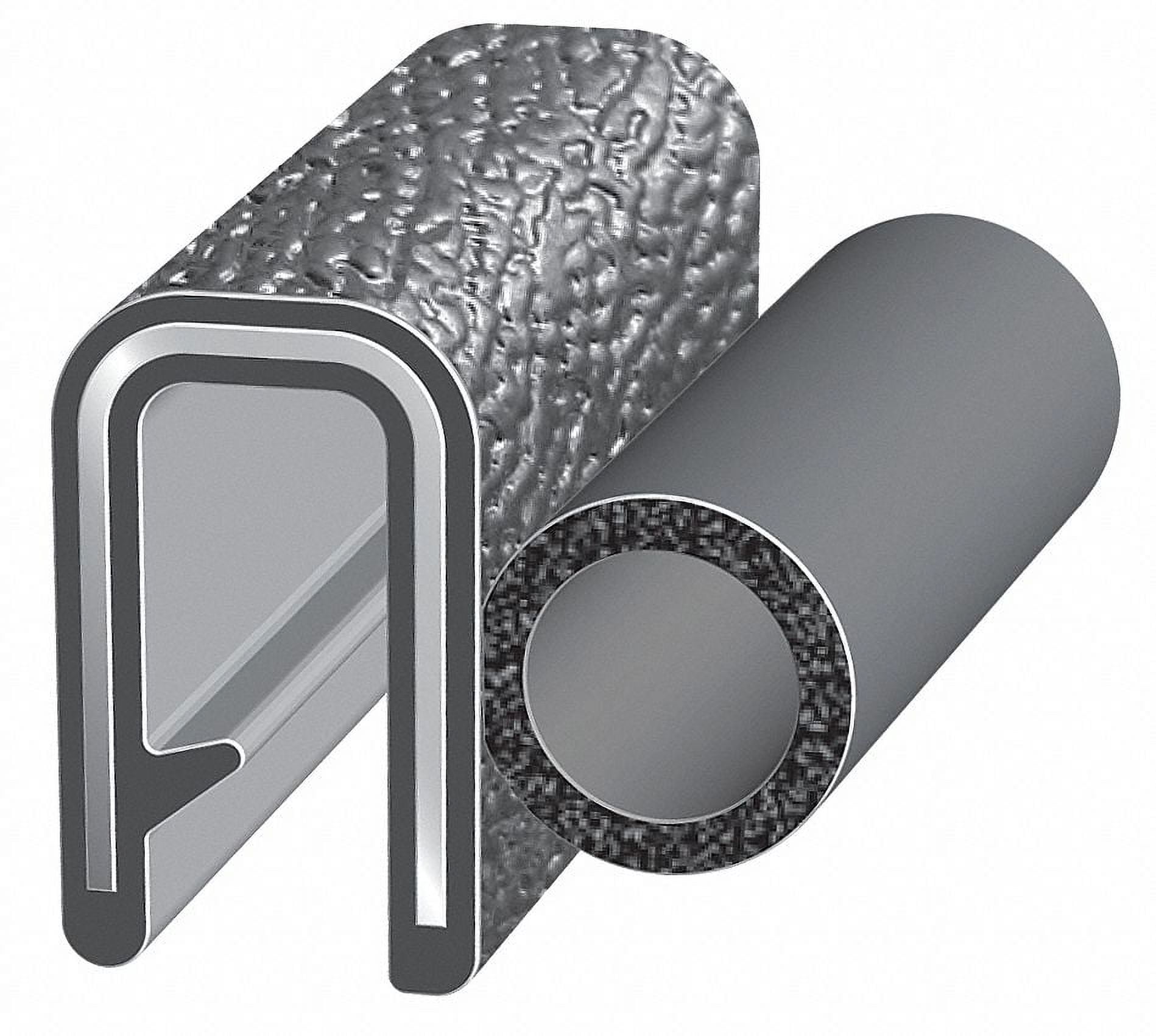 Trim-Lok Trim Seal,Alum Clip,0.36 In W,25 Ft 6100B3X3/16A-25 - Walmart.com