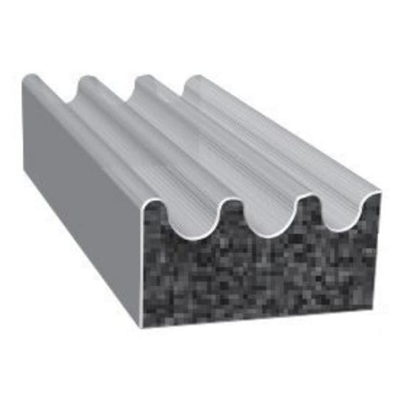 Trim-Lok X113HT-50 Weather Stripping 50'L x 3/8" W Adhesive Back Single ...