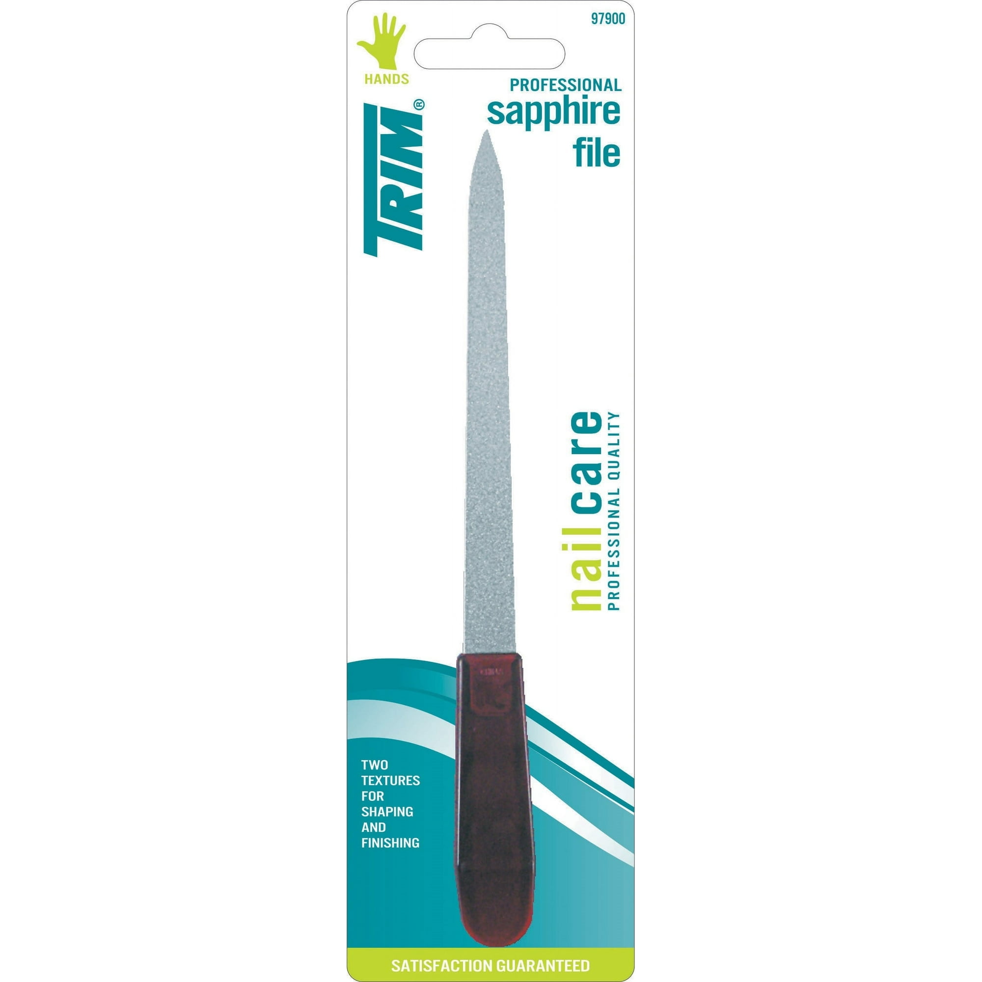 Trim Nail Care Professional Quality Sapphire File 6 Inch, 1 Ea, 3 Pack ...