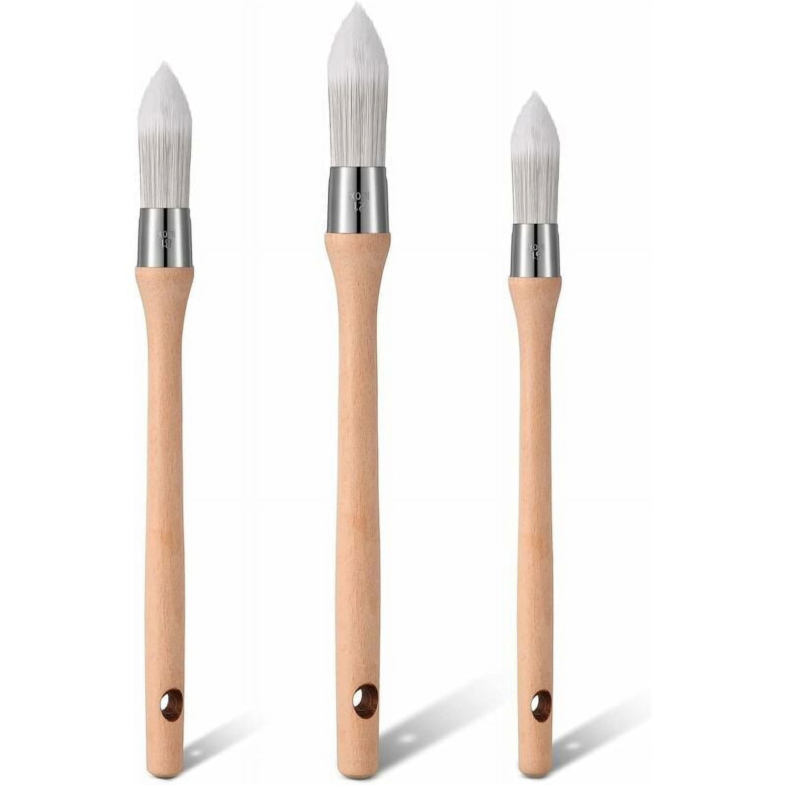 Trim Paint Brush, Edge Painting Tool Kit, Minimal Smudging For Smooth ...