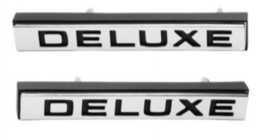 Trim Parts Front Fender Deluxe Emblem Set 1971-1972 Chevy and GMC ...