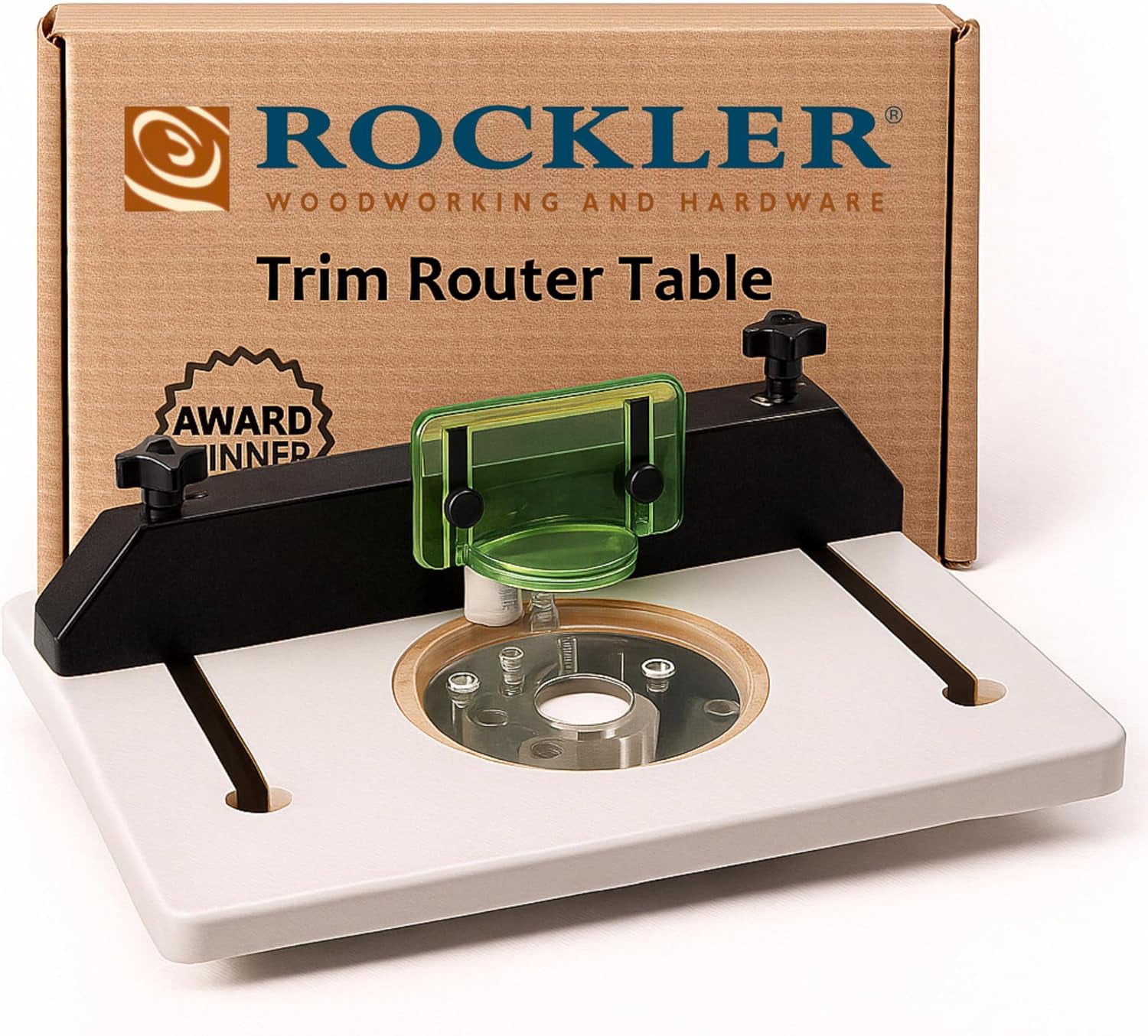 Trim Router Table – Adjustable Table Router w/Pre-Drilled Holes on Back ...