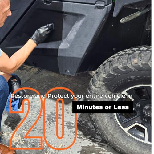 Trim Serum- Plastic Restorer for Cars- Restores Even the Most Damaged ...