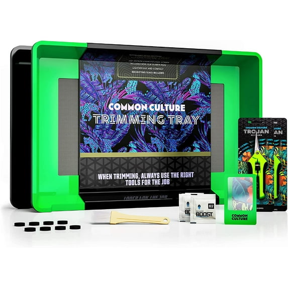 Trim Tray Kit with Trimming 13" x 20", 150 Micron Pollen Screen, Bottom ...