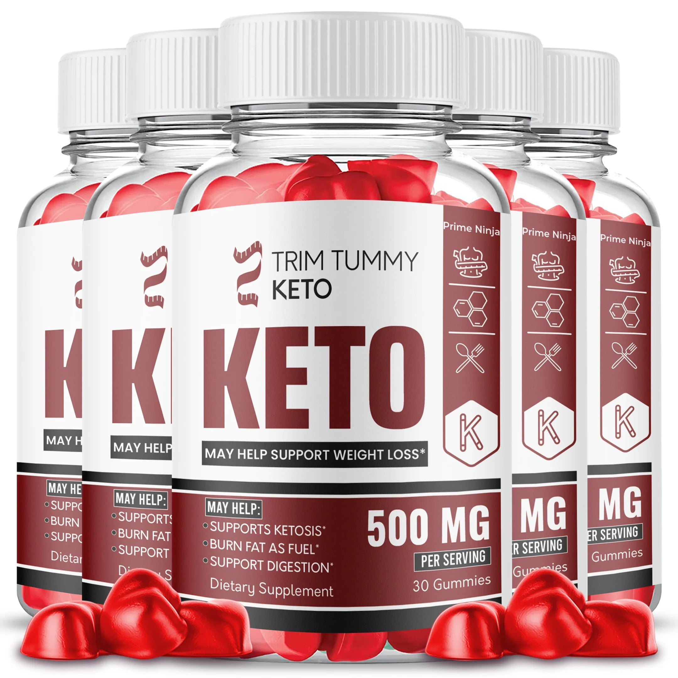 Trim Tummy Keto ACV Gummies, Maximum Strength for Weight Management ...