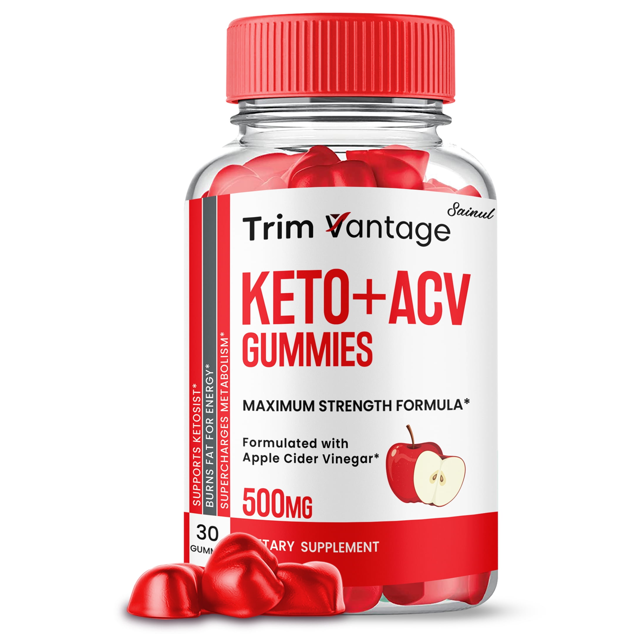 Trim Vantage Keto ACV Gummies, Maximum Strength Formula, TrimVantage ...