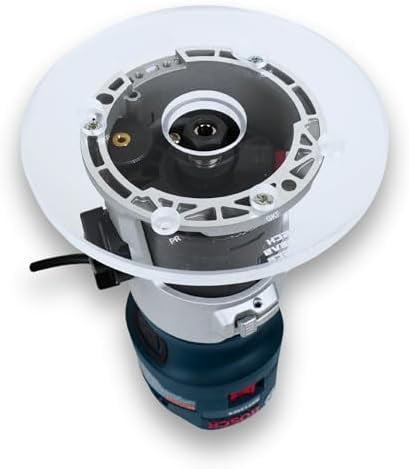 TrimFit 6” Round Router Base Plate – Pre – Drilled for Colt PR20EVS ...