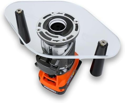 TrimFit Pro® DUAL GRIP Router Base Plate, Pre-Drilled Compatible with ...