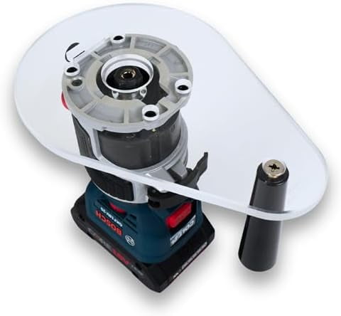 TrimFit SINGLE GRIP Router Base Plate, Pre-Drilled for Colt 18V ...