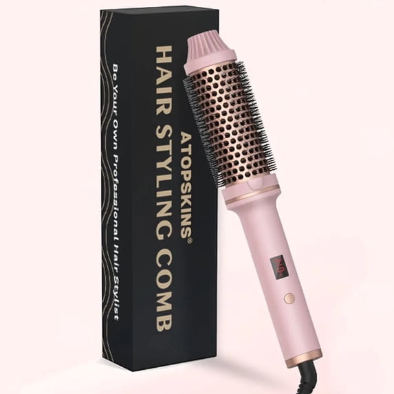 TrimTide Hot Air Brush Thermal Brush Heated Curling Iron Brush 32mm ...