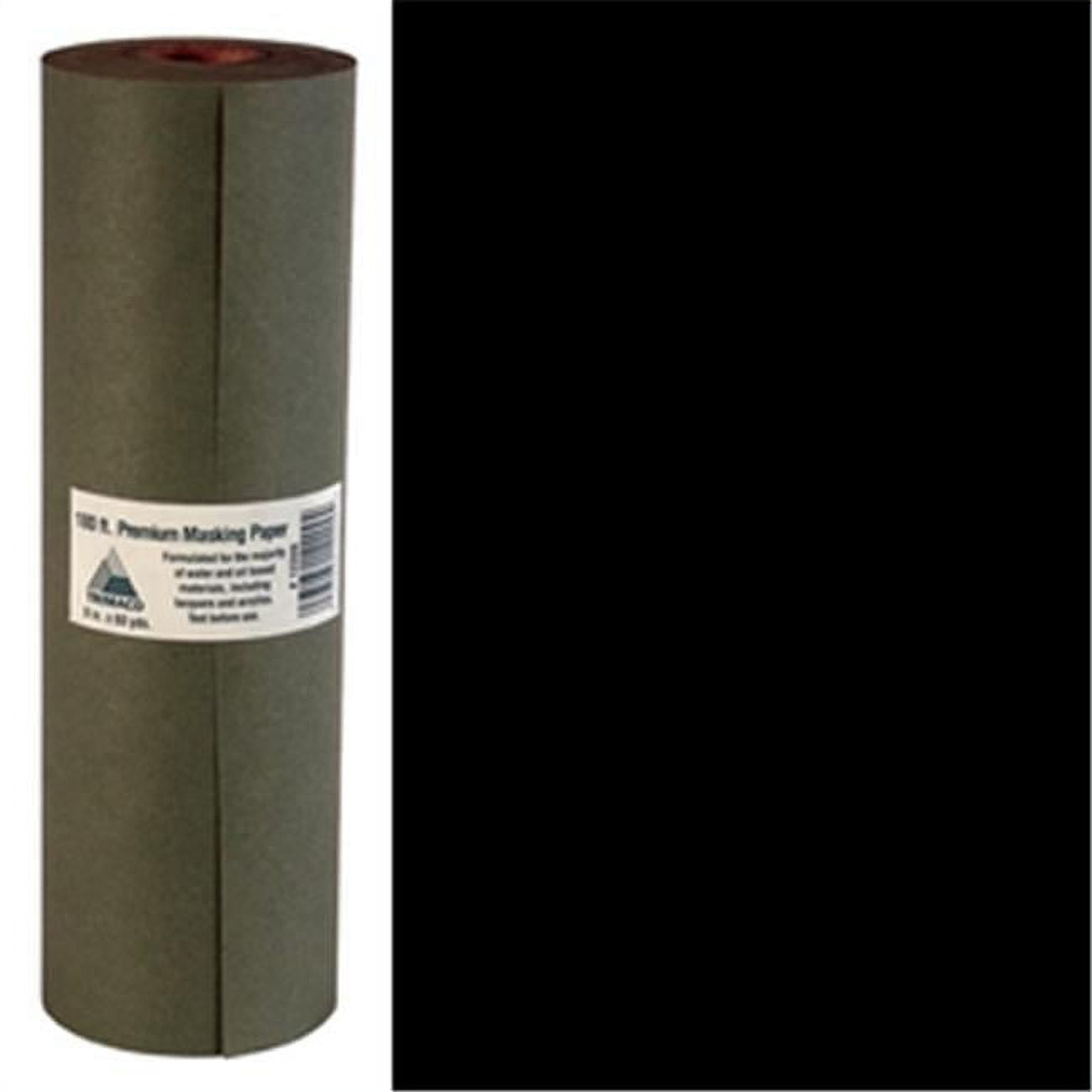 Trimaco PR6 General Purpose Masking Paper, 6-inch x 60-yard, Green, 180 ...
