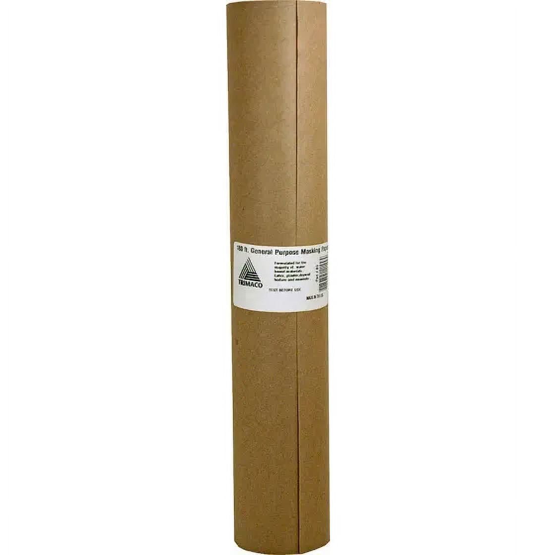 Trimaco 12915 Easymask Trim Masking Paper, 180 Feet By 15 Inch Brown ...
