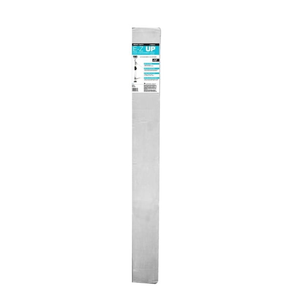 Trimaco E-Z Up Dust Containment Pole - Durable, Plastic, 12' Silver - 2 ...