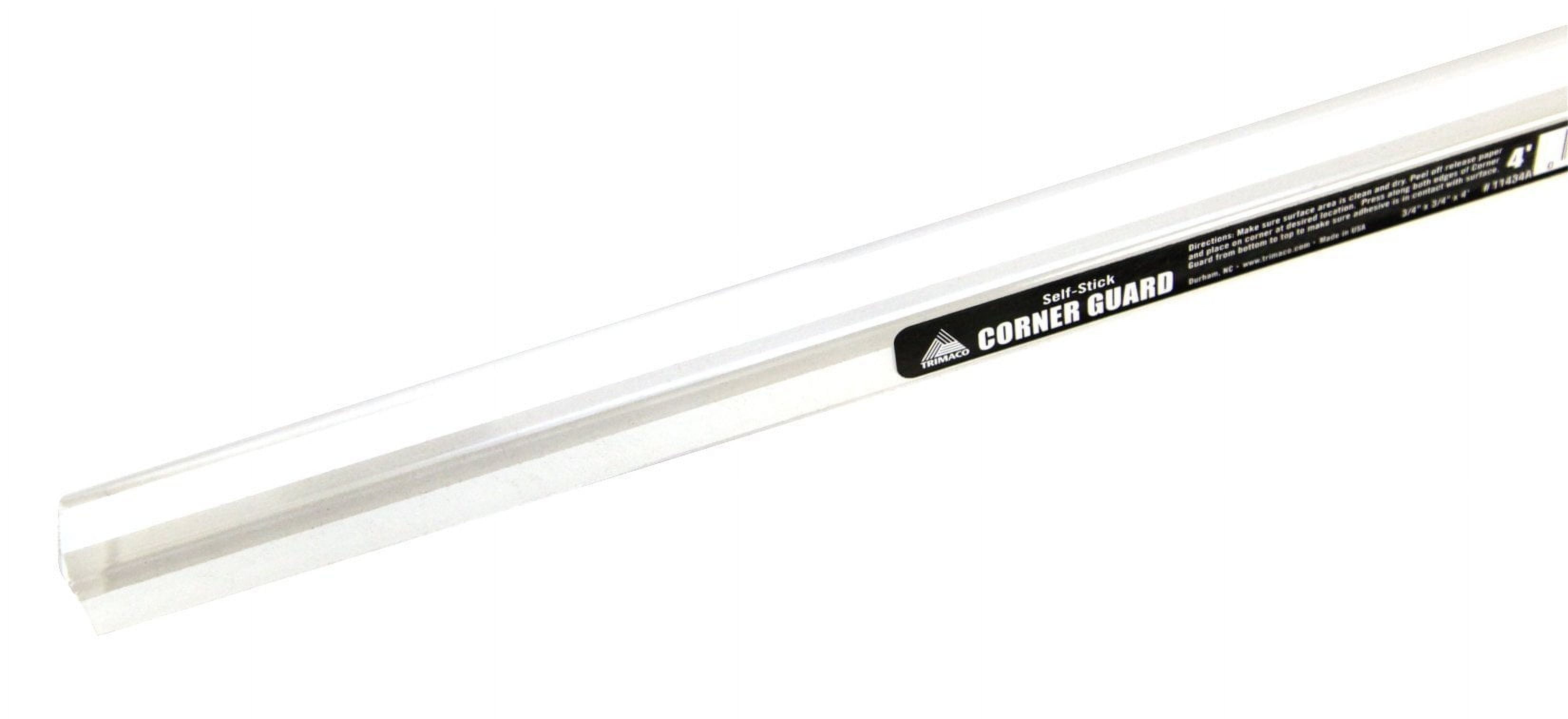 Trimaco Residential Self-Stick Corner Guards, Clear, 5/8-inch x 5/8 ...