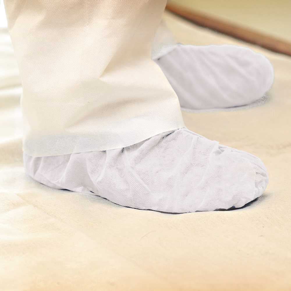 Trimaco Tyvek Fabric Shoe Guards White One Size Fits All - Pack of 12 ...