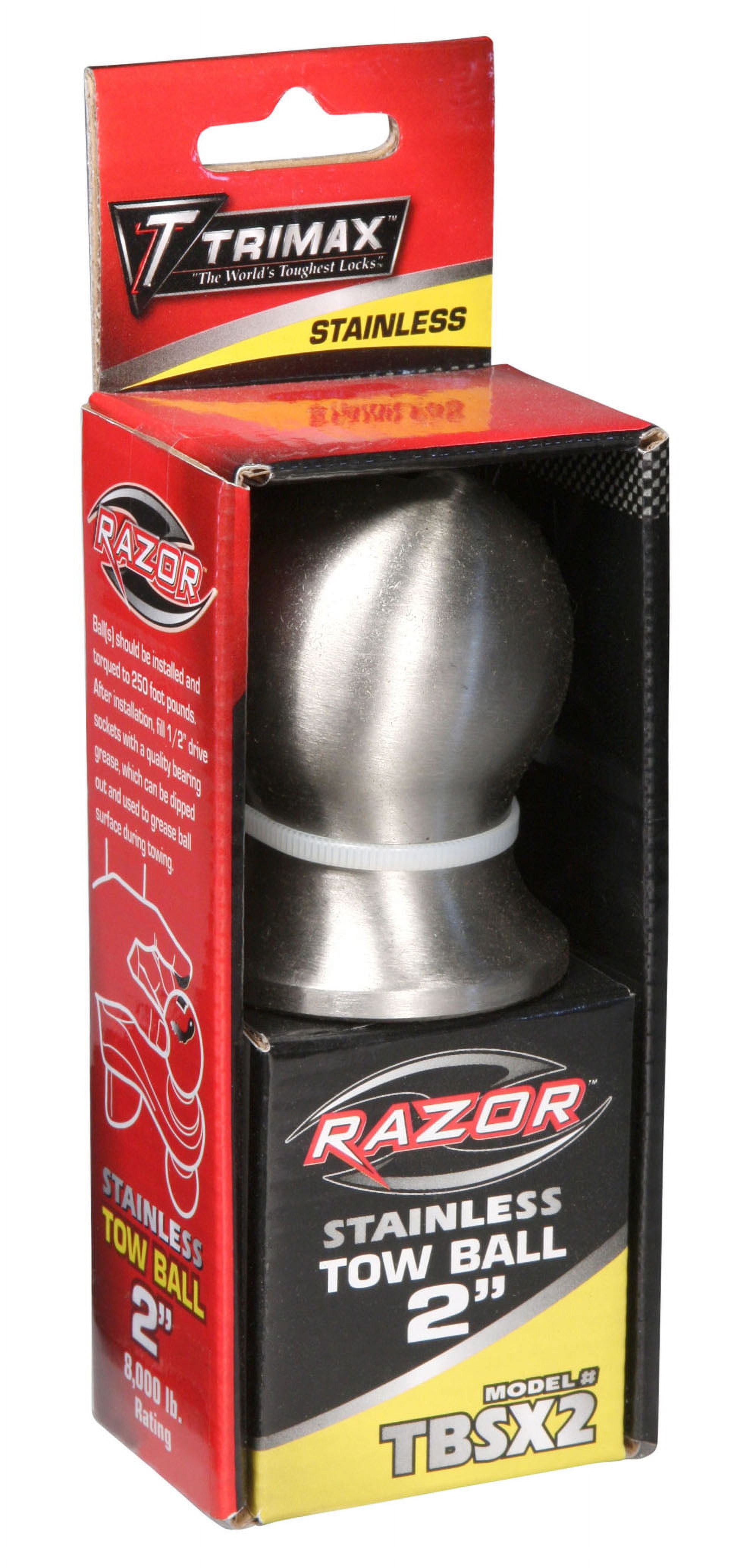 Trimax TBSX2 2" Stainless Steel Tow Ball - Walmart.com