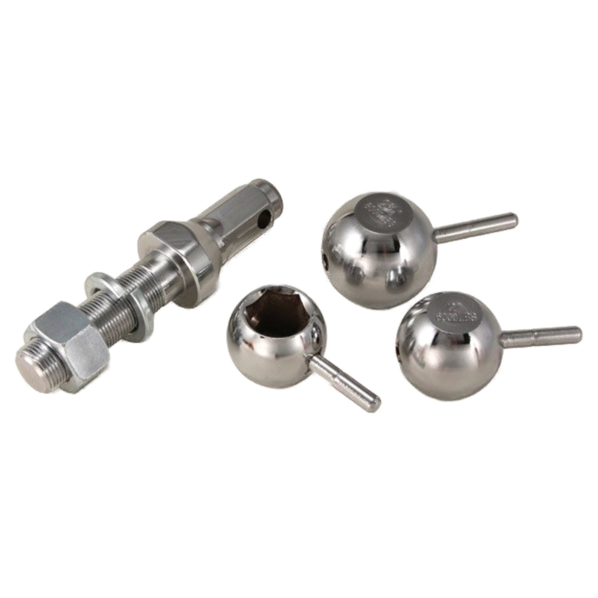 TRIMAX TMB335 Interchangeable Hitch Ball Set with 1-7/8", 2", and 2-5/ ...