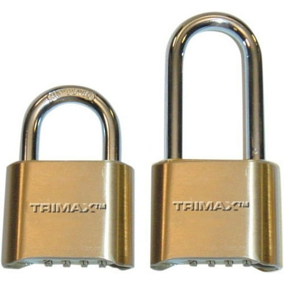 Trimax TPC125 Resettable Combination Padlock - 1.25in. x 5/16in ...