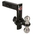 Trimax TRZ8PB Razor 8in Deluxe Powder Coat Adjust Hitch-Blk - Walmart.com