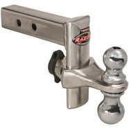 Trimax TRZ8AL-RP Razor 8in Aluminum Adjust Hitch-Dual Ball - Walmart.com