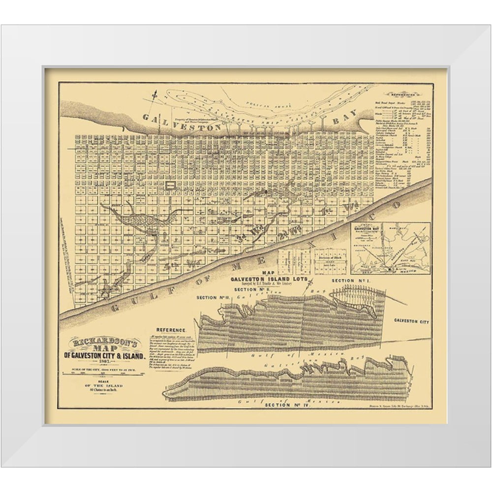 Trimble 29x26 White Modern Wood Framed Museum Art Print Titled ...