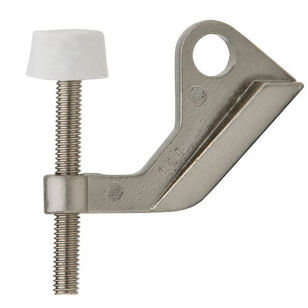 Door Saver Hinge Stop - Satin Nickel - Walmart.com