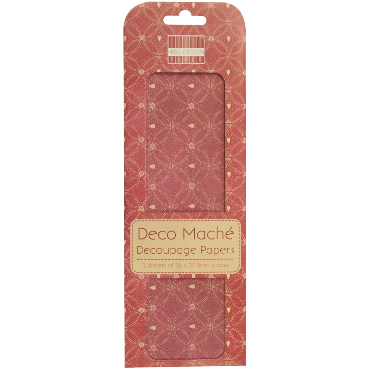 Trimcraft Deco Mache Paper 10.25"X14.75" 3/Pkg-Love Letters, Hearts ...