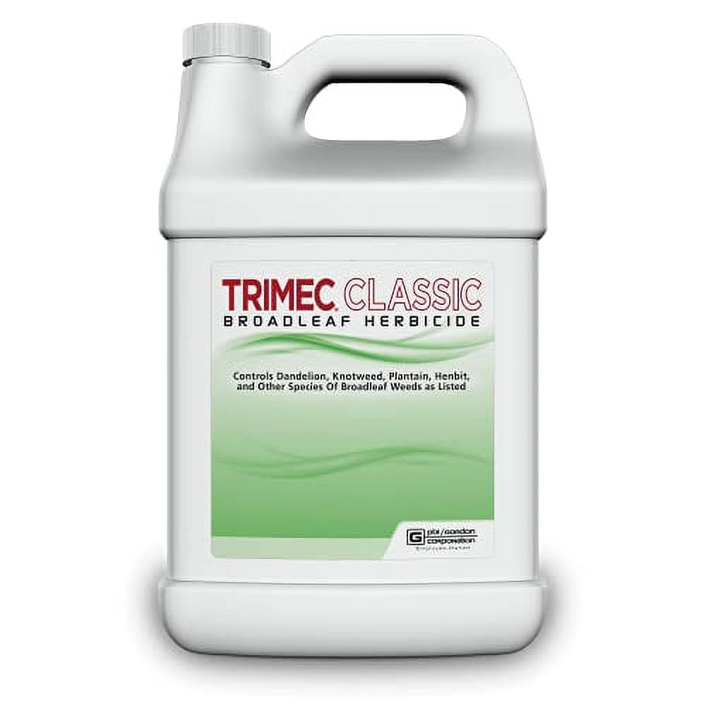 Trimec Classic Broadleaf Herbicide Weed Killer for Lawn, 1 Gallon ...