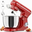 Honinst 6.5 QT Electric Stand Mixer, 10+P Speeds Lightweight with Tilt ...