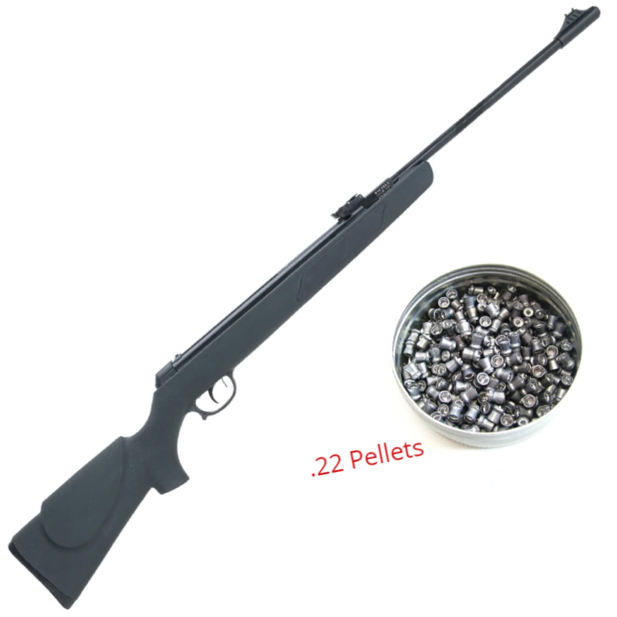 Trimex Arms Air Rifle .22 Cal Pellet Spring Power 450mm Break Barrel ...