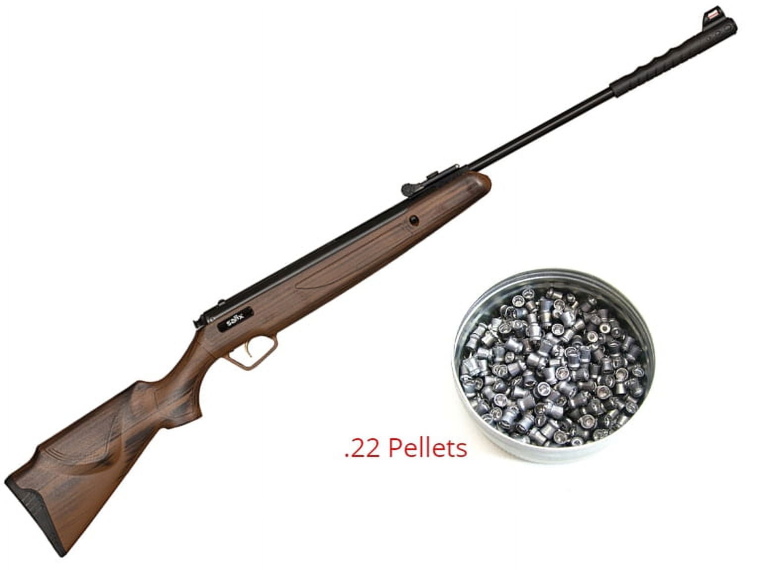 Trimex Arms Air Rifle .22 Cal Pellet Spring Power 500mm Break Barrel ...